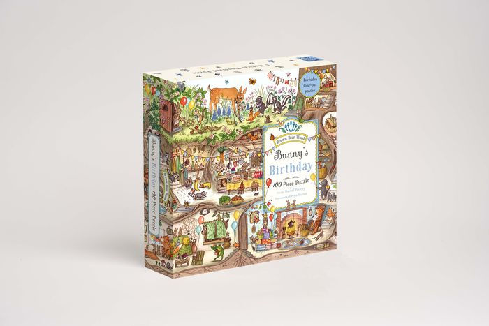 Bunny's Birthday Puzzle: A Magical Woodland 100 Piece Puzzle by Freya ...