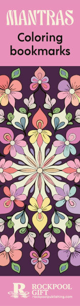 Mantras Coloring Bookmarks by Rockpool Publishing, Paperback | Barnes ...