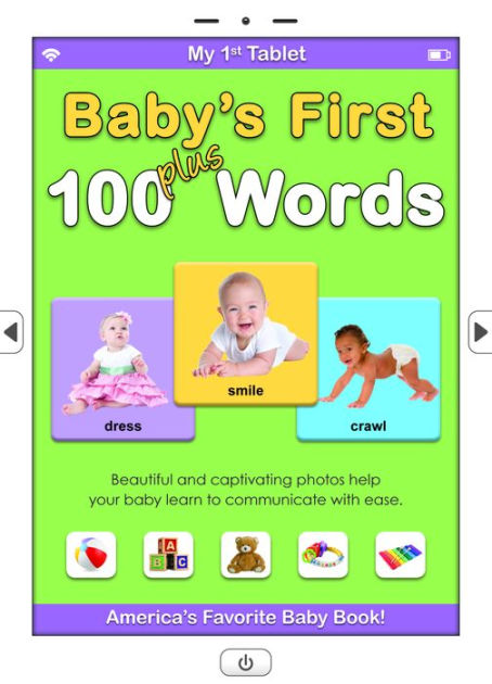 My 1st Tablet: Baby's First 100 Plus Words by Alex A. Lluch, Board Book ...
