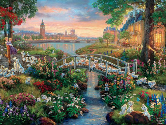 Ceaco Thomas Kinkade Disney Dreams 750 Piece Jigsaw Puzzle (Assorted ...