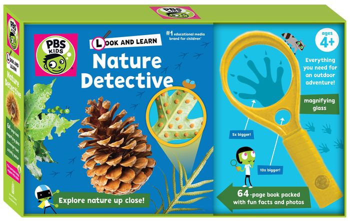 PBS Kids Book & Kit: Look & Learn Nature Detective by Sarah Parvis ...