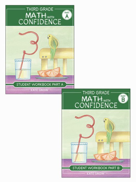 Third Grade Math with Confidence Student Workbook Bundle by Kate Snow ...