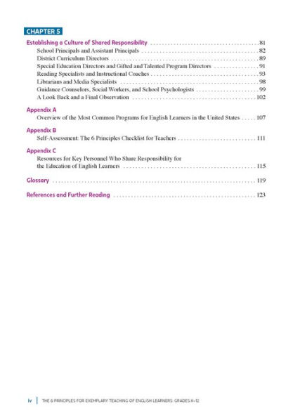 The 6 Principles for Exemplary Teaching of English Learnersï¿½ by TESOL ...