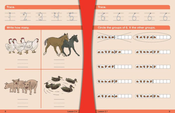 Kindergarten Math With Confidence Student Workbook by Kate Snow, Other ...