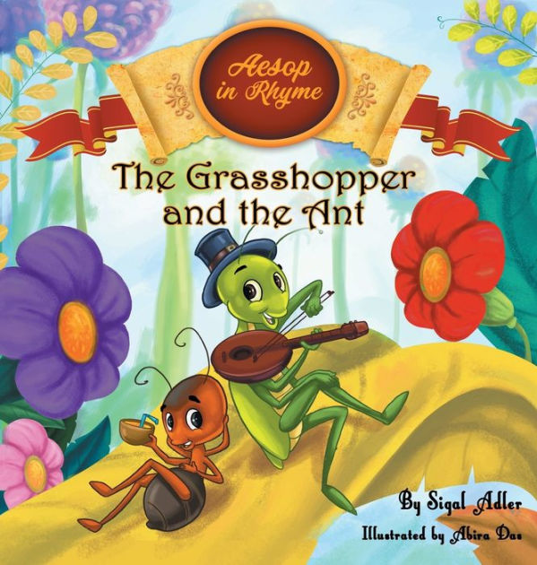 The Grasshopper and the Ant: Aesop's Fables in Verses by Sigal Adler ...