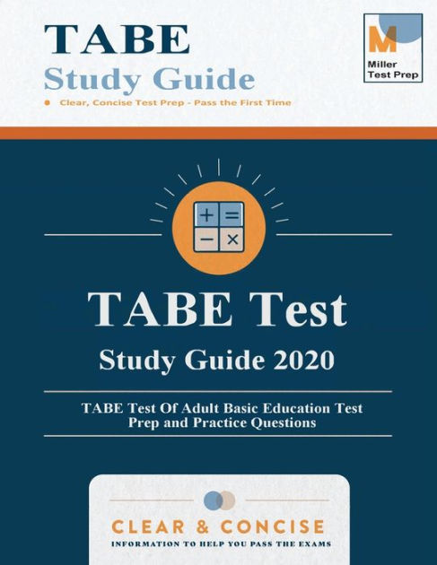 TABE Test Study Guide 2020: TABE Test Of Adult Basic Education Test ...