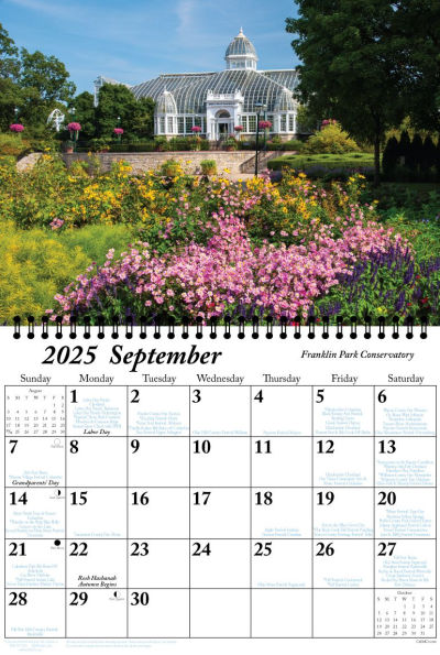 2025 Ohio of Events Wall Calendar by Calendar Advertising Co | Barnes ...
