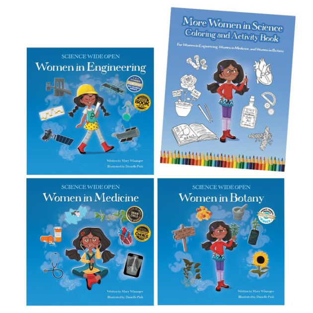 More Women in Science Hardcover Book Set With Coloring and Activity ...