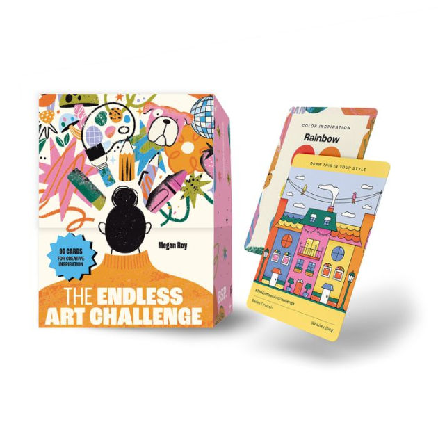 The Endless Art Challenge Card Deck: 90 Creativity Prompt Cards ...