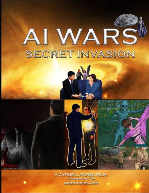 AI Wars: Secret Invasion by God Studios, Cyrus A Parsa, Paperback ...