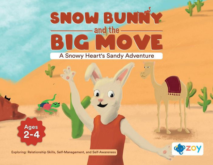 Snow Bunny and the Big Move: A Snowy Heart's Sandy Adventure by Zoy LLC ...