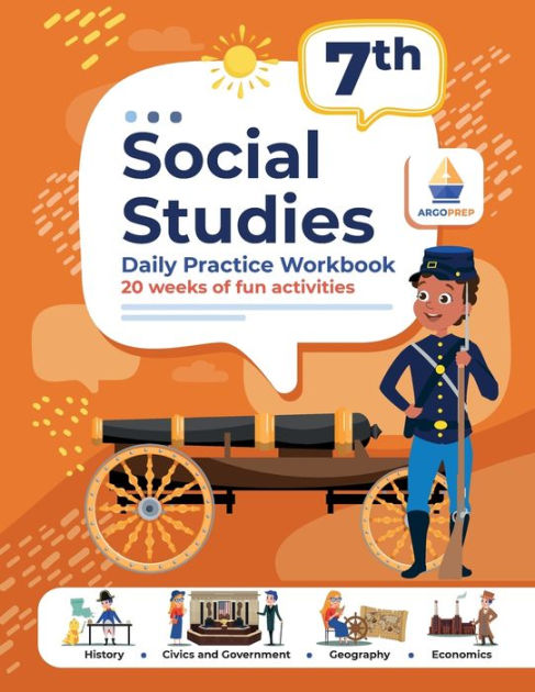 7th Grade Social Studies: Daily Practice Workbook 20 Weeks of Fun ...