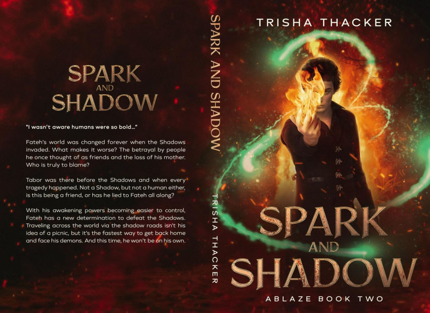Spark and Shadow: Ablaze Book 2 by Trisha Thacker, Paperback | Barnes ...