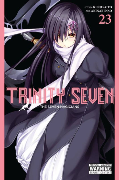 Trinity Seven, Vol. 23: The Seven Magicians by Akinari Nao, Paperback ...
