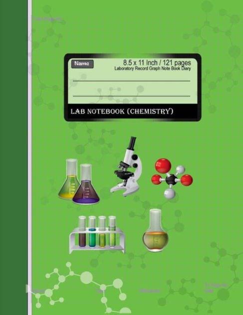 Lab Notebook: Laboratory Record Graph Note Book Diary (Chemistry) 8.5 x ...