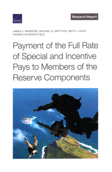 Payment of the Full Rate of Special and Incentive Pays to Members of ...