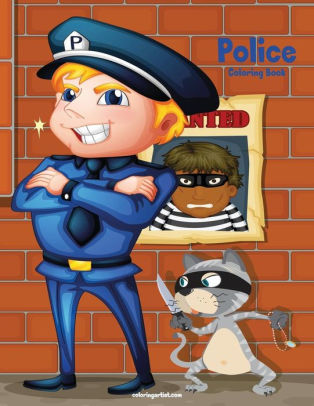 Police Coloring Book 1 by Nick Snels, Paperback | Barnes & Noble®