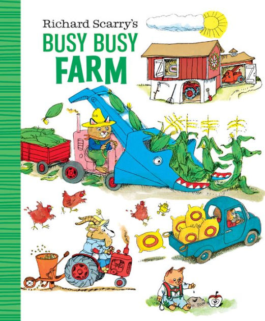 Richard Scarry's Busy Busy Farm by Richard Scarry, Board Book | Barnes ...