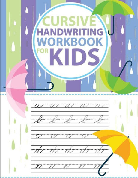 Cursive handwriting workbook for kids: abc workbooks for preschool, abc ...
