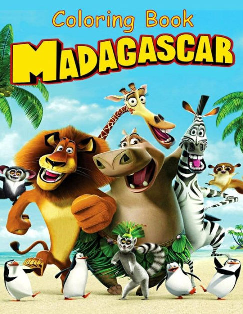 Madagascar: Coloring Book for Kids and Adults, Activity Book, Great ...