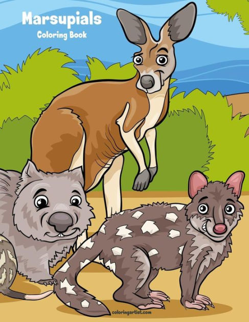 Marsupials Coloring Book 1 by Nick Snels, Paperback | Barnes & Noble®