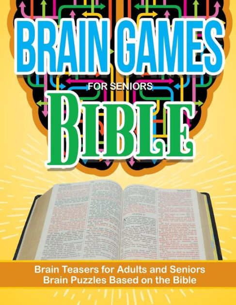 Bible Puzzle Brain Games for Seniors: Brain Teasers For Adults and ...