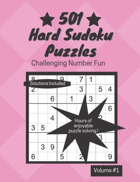 501 Hard Sudoku Puzzles: Challenging Number Fun by Linda Toms ...