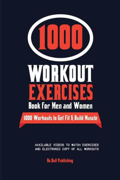 The 1000 Workout Exercises Book for Men and Women: Exercise Journal ...