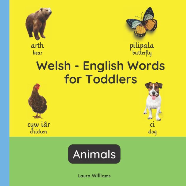 Welsh - English Words for Toddlers - Animals: Teach and Learn Welsh For ...