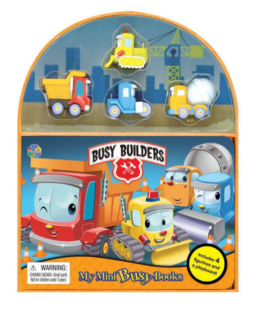 BUSY BUILDERS MINI BUSY BOOKS by Phidal, Hardcover | Barnes & Noble®
