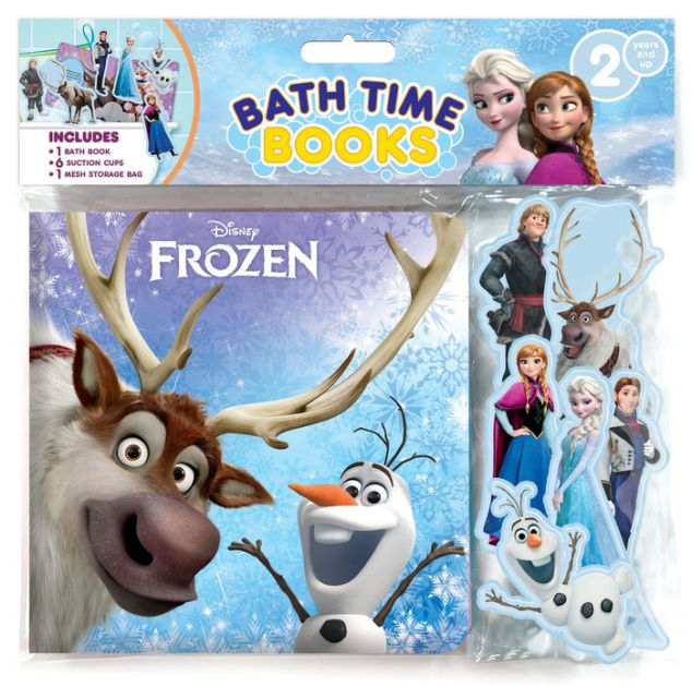 DISNEY FROZEN BATHTIME BOOKS (polybag edition) by Phidal, Bath Book ...