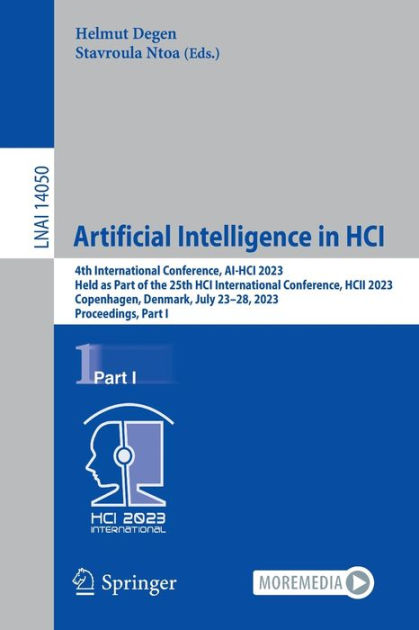 Artificial Intelligence in HCI: 4th International Conference, AI-HCI ...