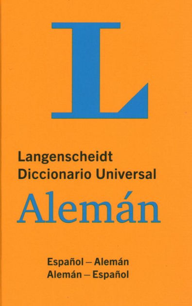 Langenscheidt Diccionario Universal Alemán: Español-Alemán/Alemán ...