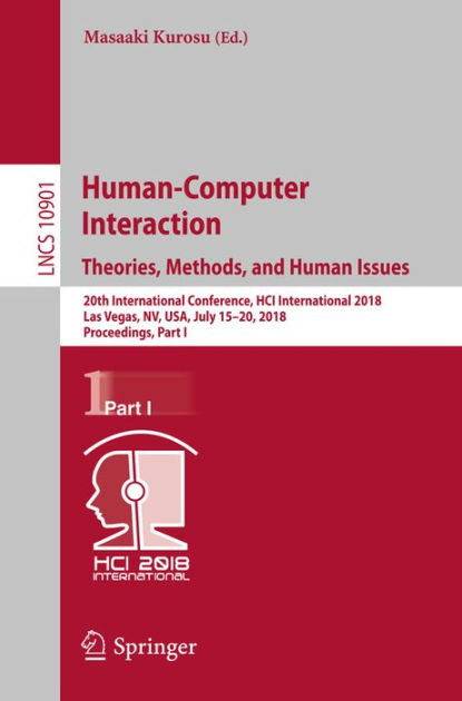 Human-Computer Interaction. Theories, Methods, and Human Issues: 20th ...