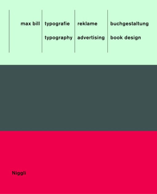 Typography. Advertising. Book Design by Max Bill, Hardcover | Barnes ...