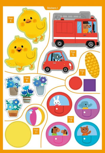 Play Smart MY FIRST STICKER Numbers, Colors, Shapes: For Ages 2+ by ...