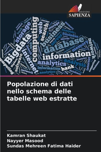 Popolazione di dati nello schema delle tabelle web estratte by Kamran ...