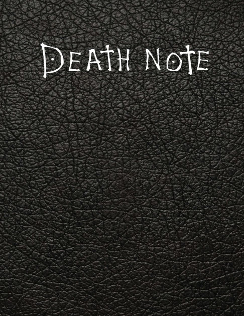 Death Note: Death Note Notebook with rules, 8.5" x 11" Perfect for ...