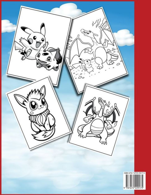 Pokï¿½mon Coloring Book: Amazing Fun Coloring Adventures for Kids, Draw ...