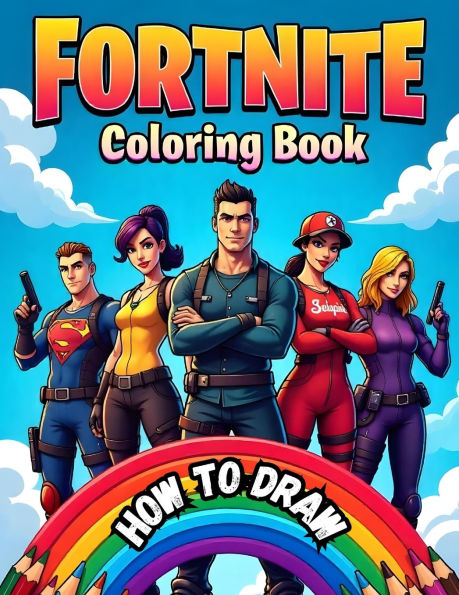 The Official Fortnite Coloring Book: Fun and Creative Fortnite Coloring ...