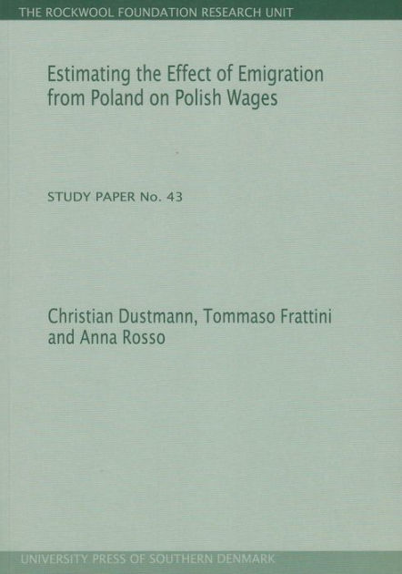 Estimating the Effect of Emigration from Poland on Polish Wages: Study ...