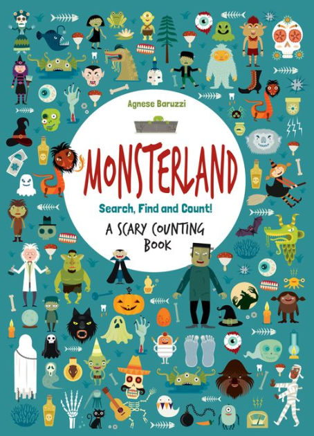 Monsterland: A Scary Counting Book by Agnese Baruzzi, Paperback ...