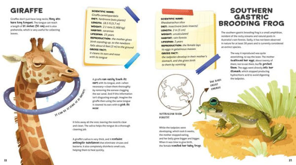 Weird and Wonderful Gross Animals by Cristina Banfi, Rossella ...