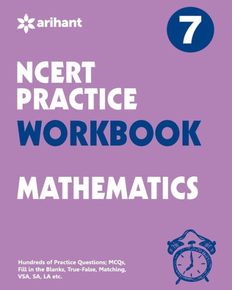 NCERT Practice Work Book Mathematics Class 7th by Experts Arihant ...