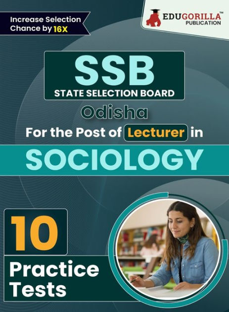 SSB Odisha Lecturer Sociology Exam Book 2023 (English Edition) State ...