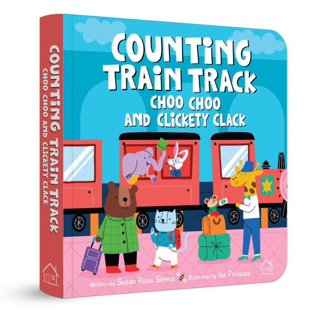 Counting Train Track Choo Choo and Clickety Clack by Susan Rose Simms ...