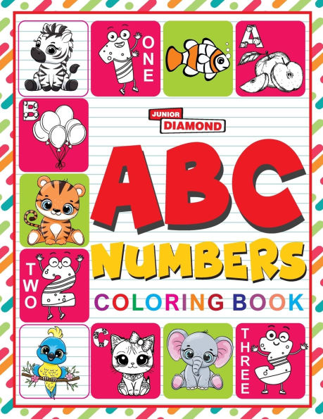 ABC And Numbers Colouring Book by Priyanka Verma, Paperback | Barnes ...