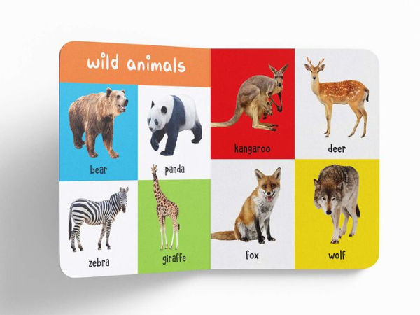 My First 100 Animals And Birds: Padded Board Books by Wonder House ...