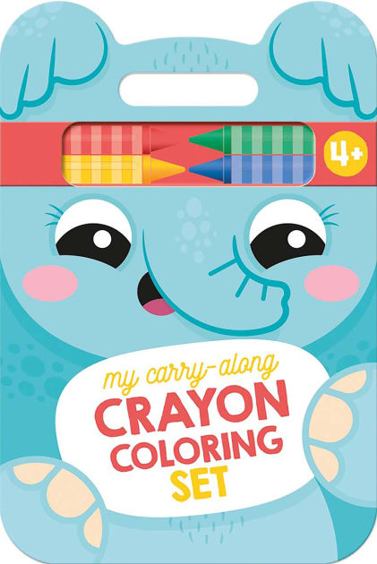 My Carry-Along Crayon Coloring Set: Elephant & Friends (Ages 4+) by ...