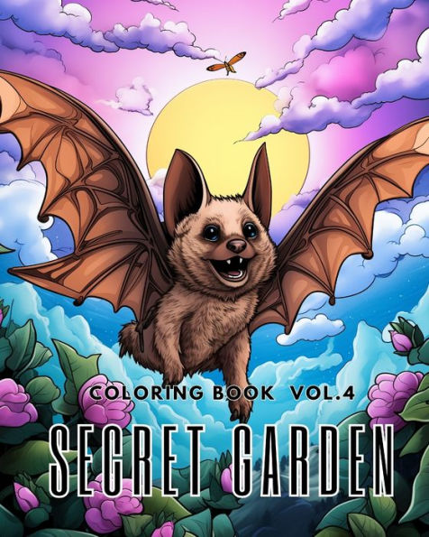 Secret Garden Coloring Book vol.4: An Adult Coloring Book Featuring ...
